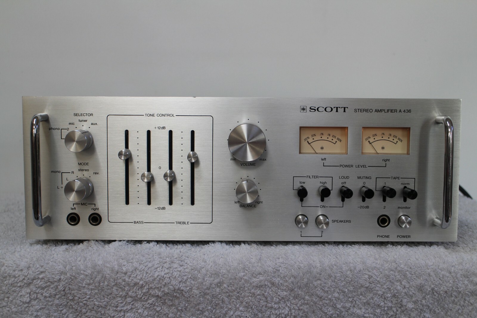Amplificateur Scott d’occasion