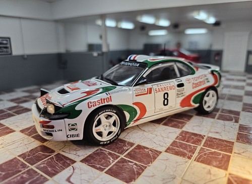 SPB 1/24 SCALE 1994 TOYOTA CELICA TURBO ST 185 AURIOL SANREMO DIECAST ...