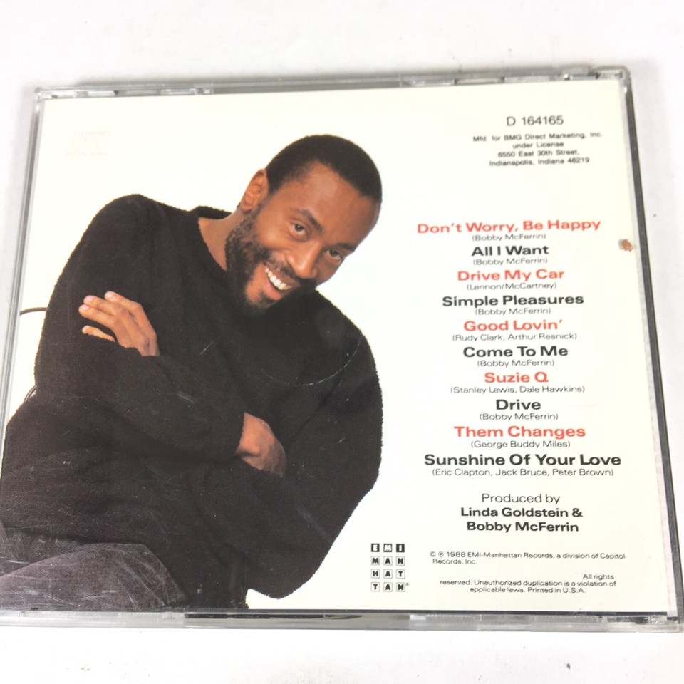Simple Pleasures by Bobby McFerrin - AUDIO CD - CLEARANCE | eBay