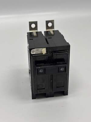 Cutler Hammer E7819 Circuit Breaker 2-Pole 40AMP 120/240V | eBay