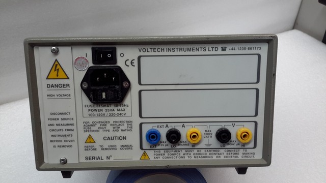 Voltech PM100 Single Phase Power Analyzer 452409 for sale online | eBay