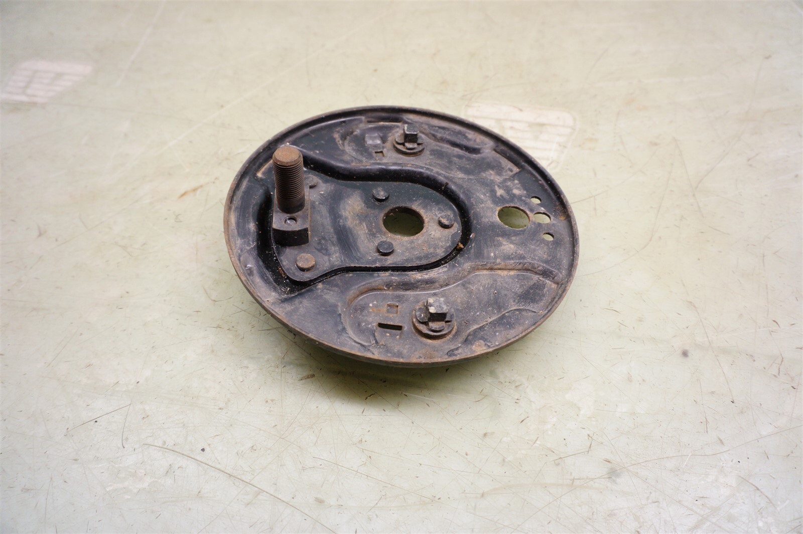 OEM Harley Davidson Juice Drum Brake Backing Plate Bendix PANHEAD *2435 ...