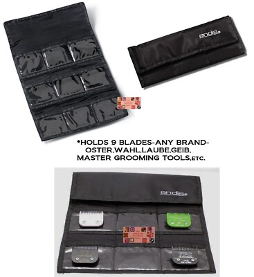 ANDIS Clipper BLADE Storage Tote CASE Organizer*Also For Oster A5,Wahl ...