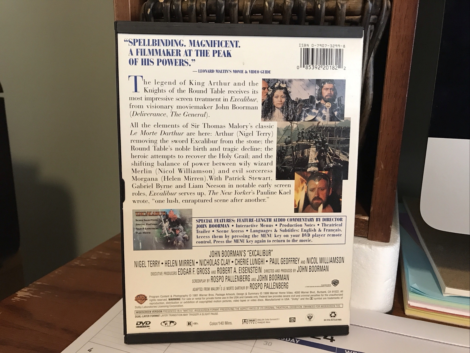 Excalibur (DVD, 1981) 85392201822 | eBay