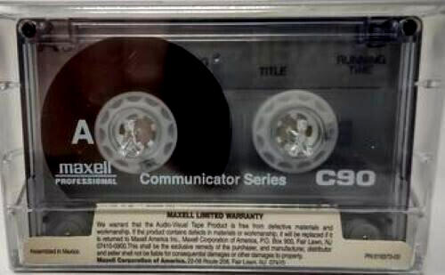 Maxell Communicator Series C90 Blank Audio Cassette Tape Sealed | eBay