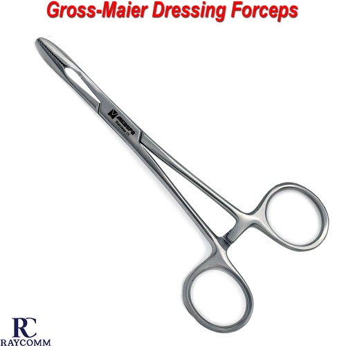 Surgical Gross-Maier Swab Tissue Grasping Dressing Forceps Dental ...