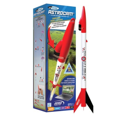 Estes 7308 AstroCam Video Camera Model Rocket | eBay