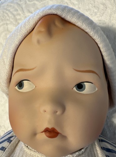 1988 Vintage Effanbee BABY GRUMPY 14” Doll Limited Ed. Coa NEW in box ...