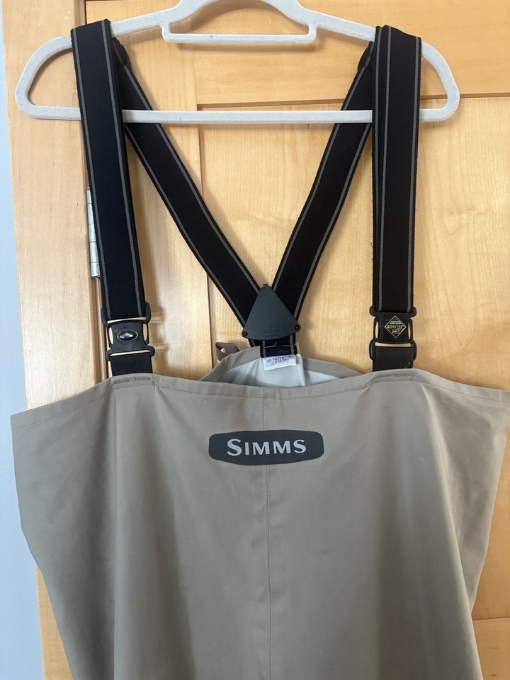 Simms Mens Guide Series Gore-Tex Pro Stockingfoot Chest Waders Made USA ...