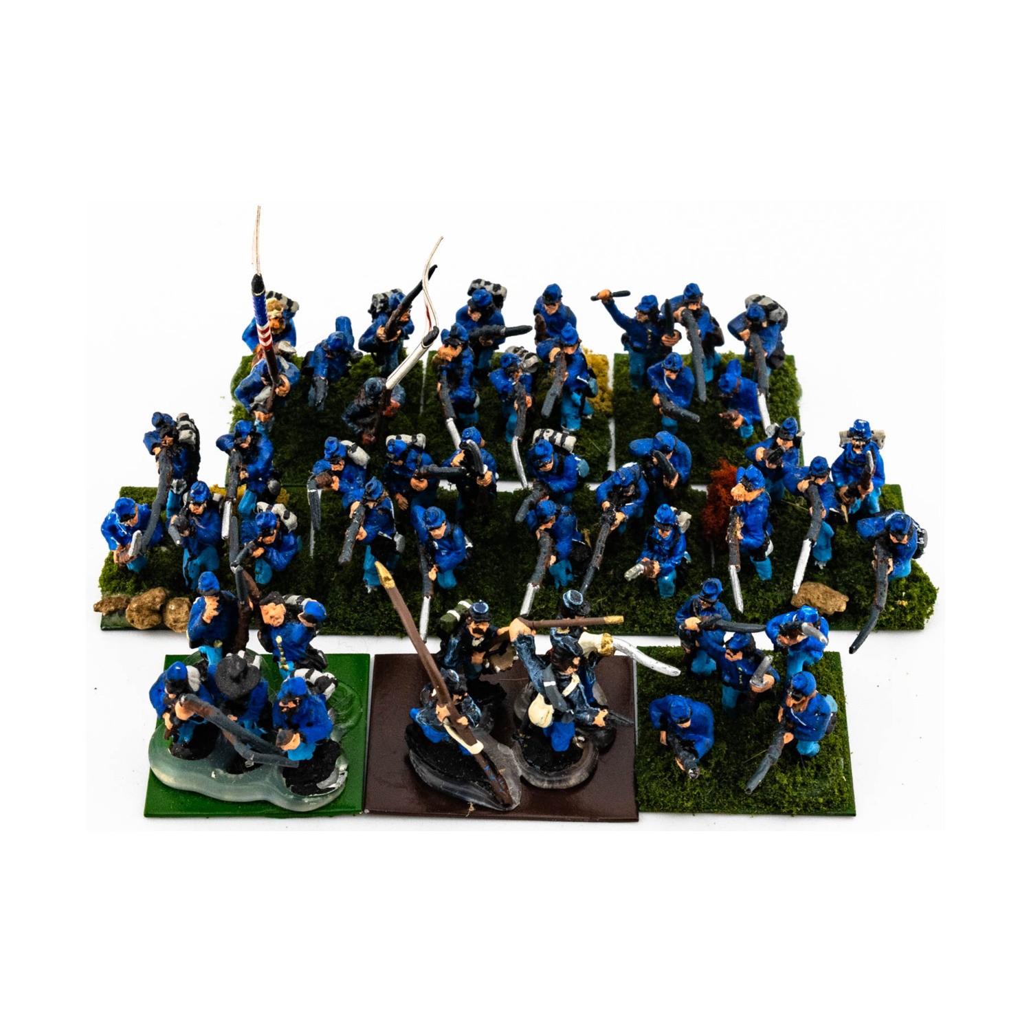Lot Historical Loose Mini 15mm ACW Union Infantry Collection #48 NM | eBay