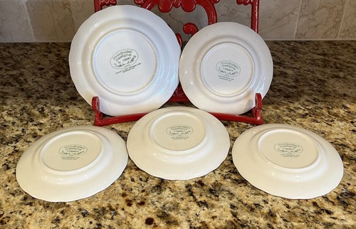 Nikko Provincal Designs Hampton Salad/Dessert Plates - Lots Of 5 1/7.25 ...