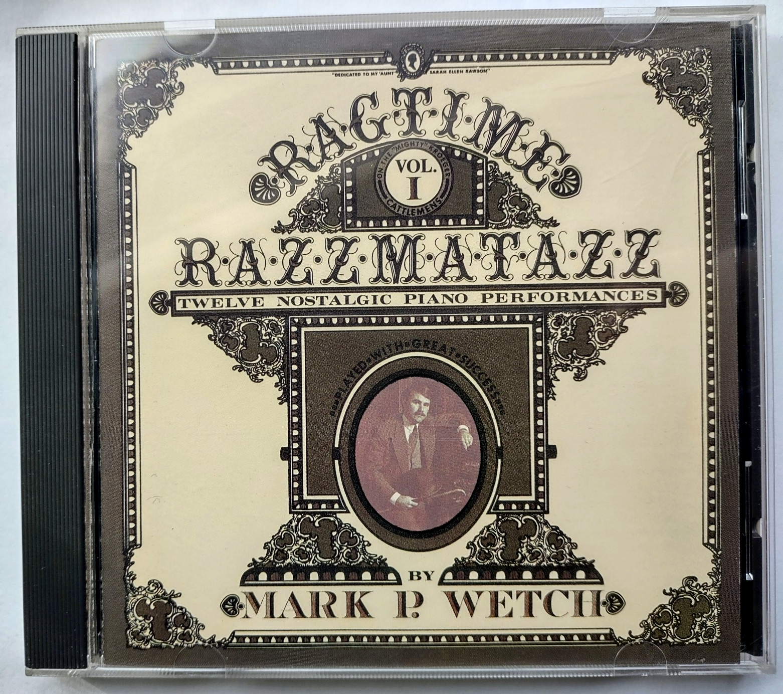 OOP- RAGTIME RAZZMATAZZ, Vol. 1 (CD/Audiophile/12 tracks) - MARK P ...