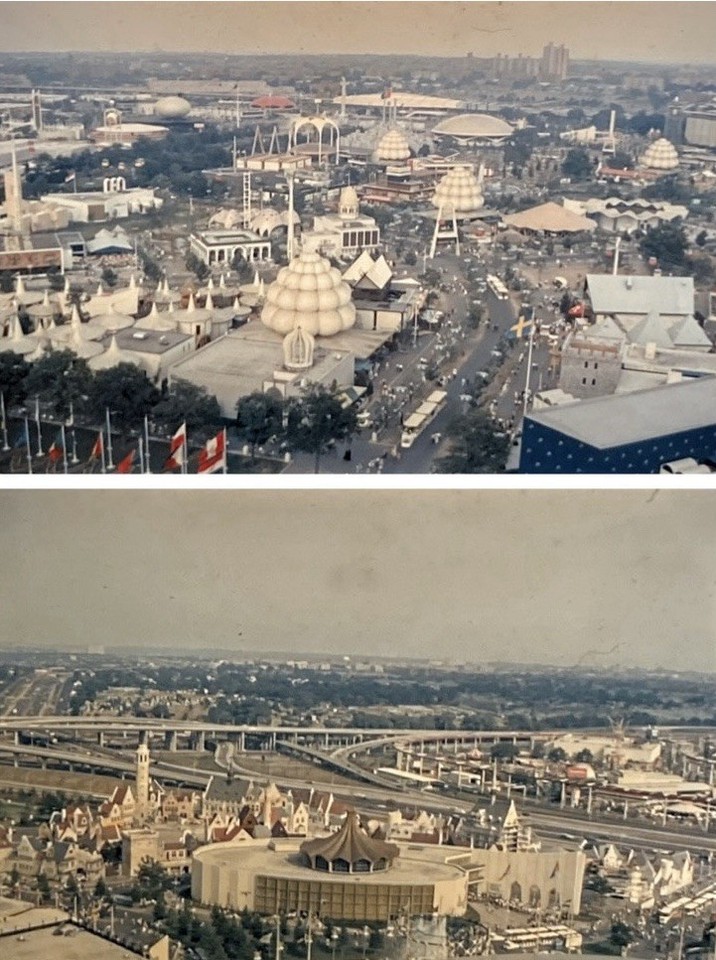 Kodachrome Slides 1964 NEW YORK WORLD'S FAIR GM Unisphere Aerial ...