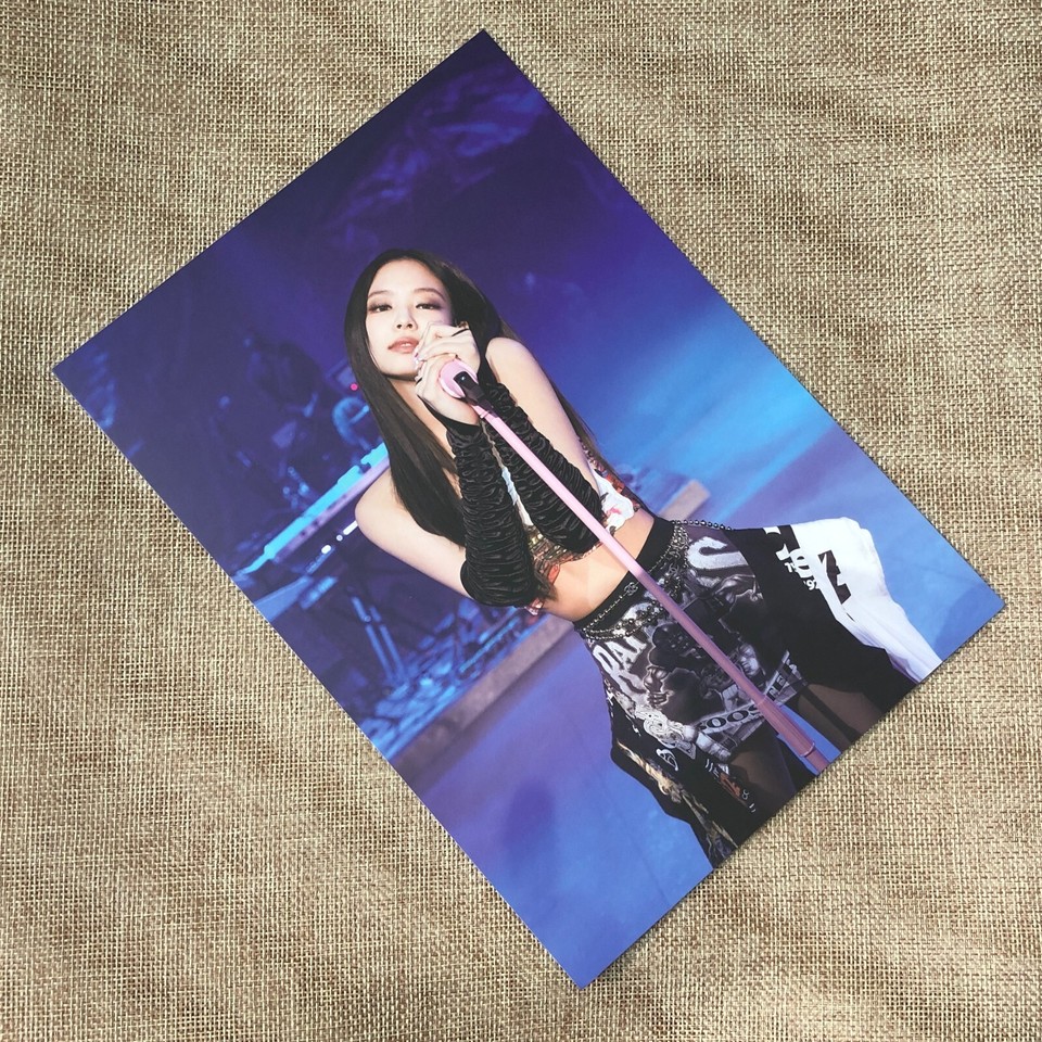 BLACKPINK JENNIE #2 [ THE SHOW DVD Official Postcard Poster ] NEW /+GFT ...