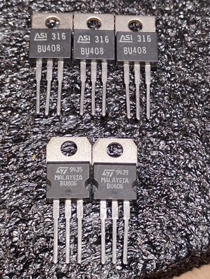 BU408 NPN Fast Switching Transistors manufactured by ST & ASI | eBay