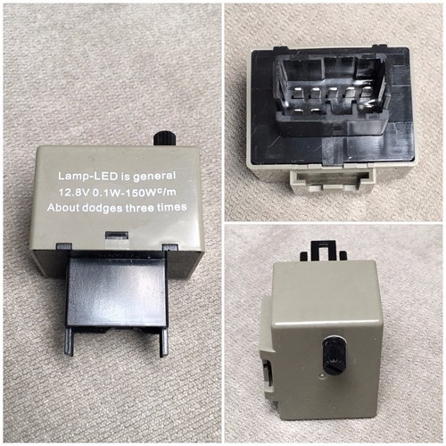 8 Pin Adjustable LED Flasher Relay Hyper blink Fix Fits SUBARU Turn ...