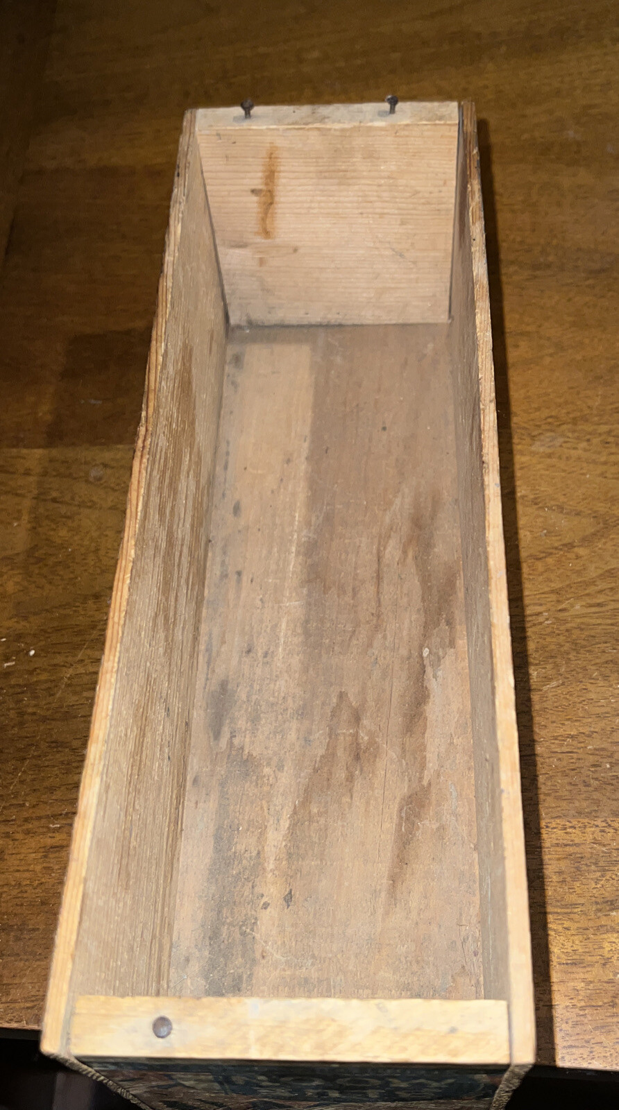 VINTAGE RARE OLD BLUE MOON SWISS GRNYERE CHEESE FOODS THORP WIS WOOD ...