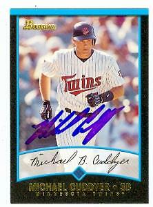 Michael Cuddyer autographed Baseball Card Minnesota Twins2001 Topps ...