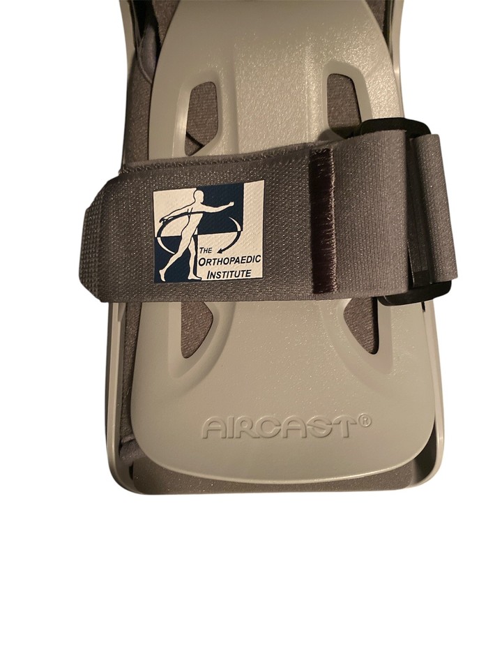 NEW Aircast AirSelect Standard Medium Walker Brace / Walking Boot Gray ...
