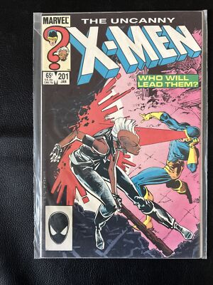 The Uncanny X-Men #201 Marvel Comics 1986 1st app Nathan Summers as a ...