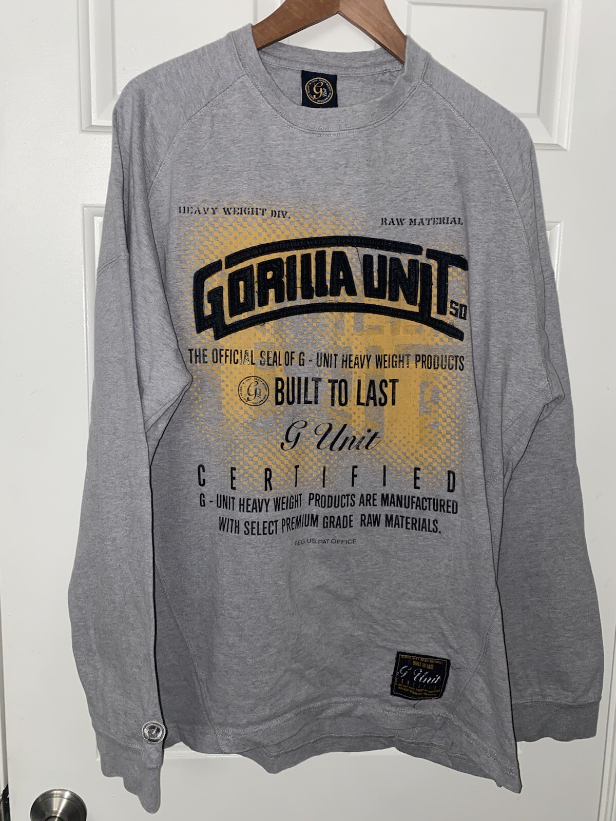 G-UNIT heavy weight raw material gorilla unit 50 cent… - Gem