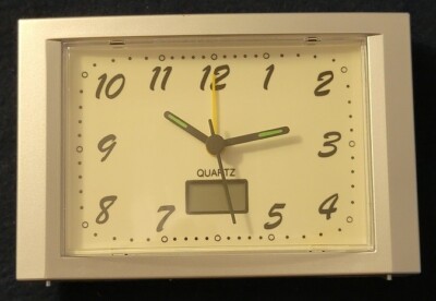 Time & Temperature Alarm Clock (B15) | eBay
