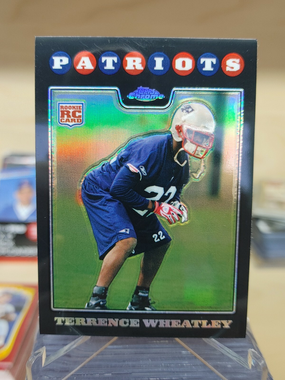 Terrence Wheatley RC - 2008 Topps Chrome Black Refractor #TC240 ...
