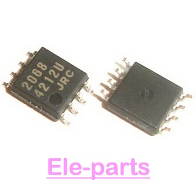 10 PCS NJM2068M SOP-8 NJM2068 JRC2068 2068 Low Noise Dual Operational ...