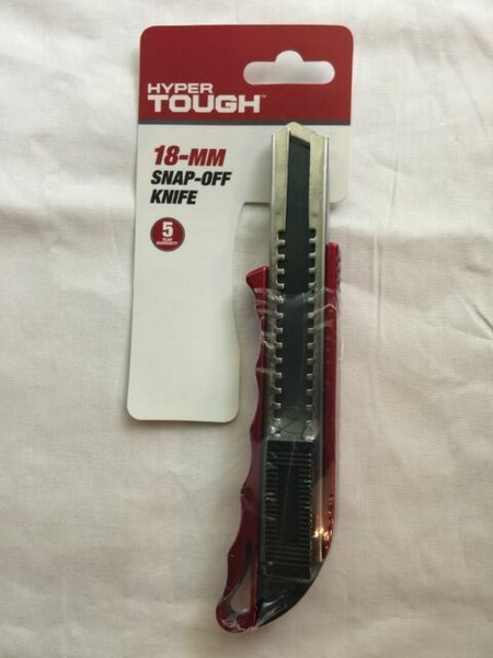 HYPER Tough 18mm Snap-off Utility Knife for sale online | eBay