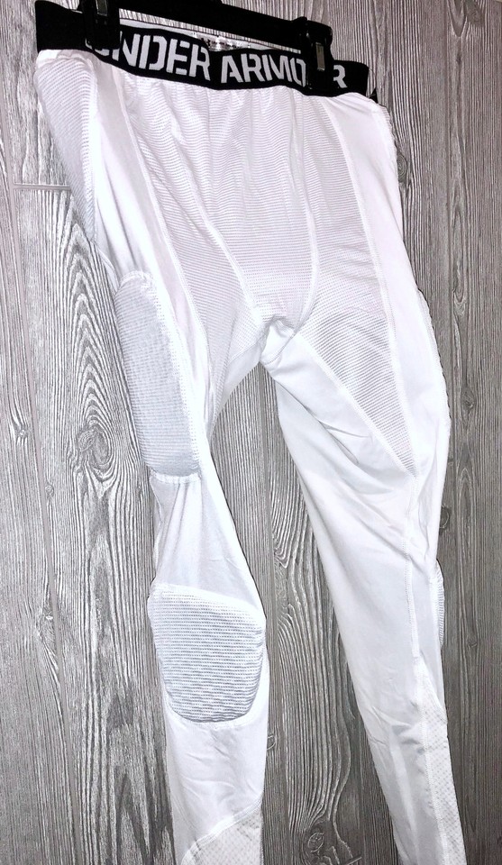 UNDER ARMOUR Gameday 7 Pad Basketball Compression Tights Leggings Mens ...