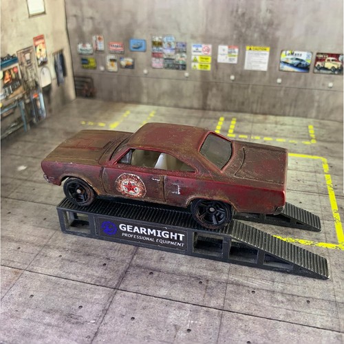 1/64 Scale Ramp for Garage Diorama | Fits Hot Wheels Cars | TOY ...