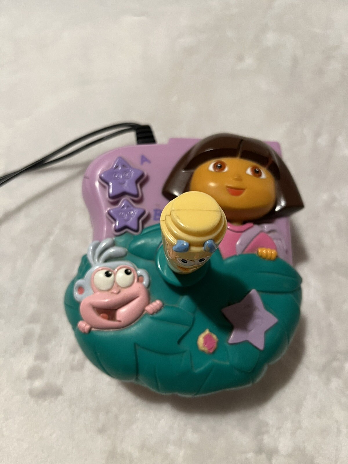 Vintage Dora the Explorer Plug n Play TV Game JAKKS Purple Color tested ...
