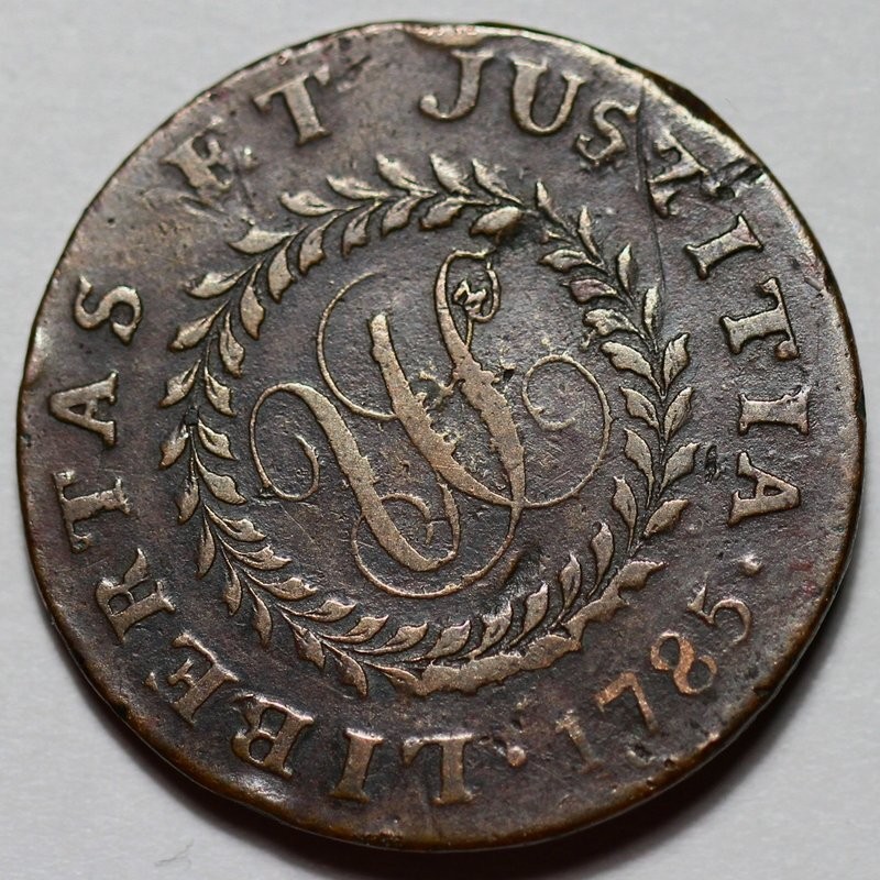 1785 Nova Constellatio, Pointed Rays, Colonial Copper Coin | eBay