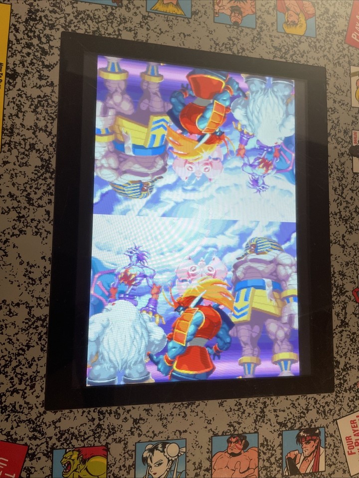 The Street Fighter Cocktail Arcade Table 17" Full-Color LCD Screen | eBay
