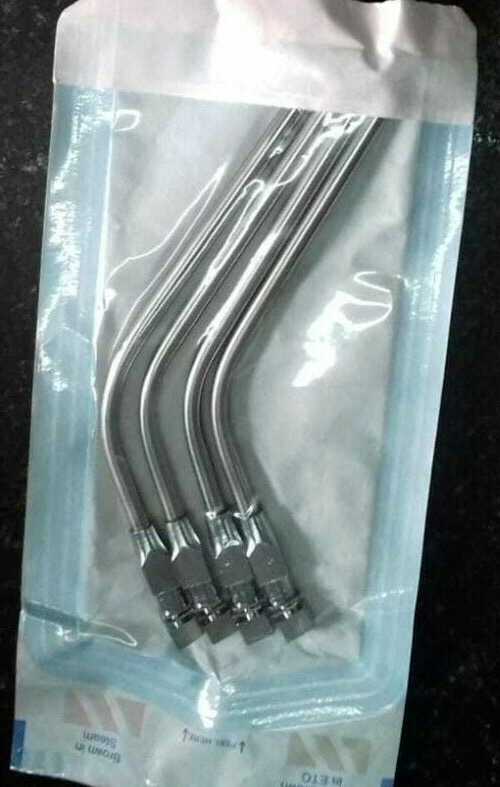 ENT Ear Suction Tip Set Size 14/16/18/20G Stainless Steel 60 pc and ...