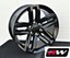22" gloss black 2019 Chevy Silverado 1500 OE replica Trail Boss rims ...