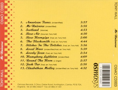 TONY HALL - MR. UNIVERSE NEW CD 5016700100327| eBay