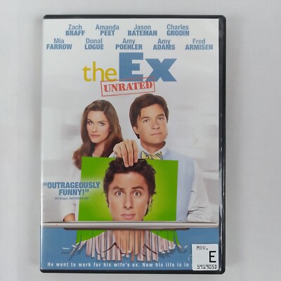The Ex Unrated Edition DVD Movie 2006 Jason Bateman Amy Poehler Comedy ...