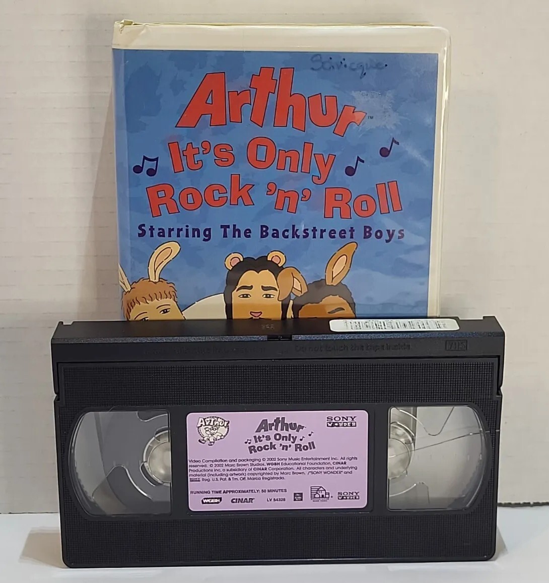 Arthur+VHS+Movie+It%27s+Only+Rock+N+Roll+Backstreet+Boys+2002+Marc ...