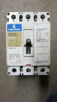 Circuit Breakers - 20 Amp 600 Volt Circuit Breakers