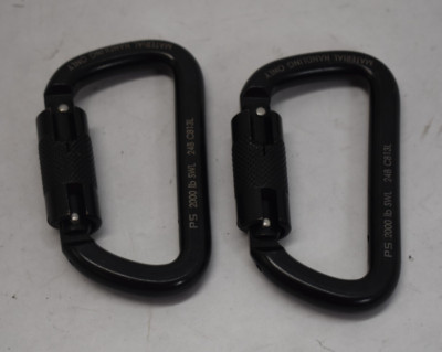 Lot 2 Dakota Riggers Small Quick Rigging Connector 2000 lb WLL Black ...