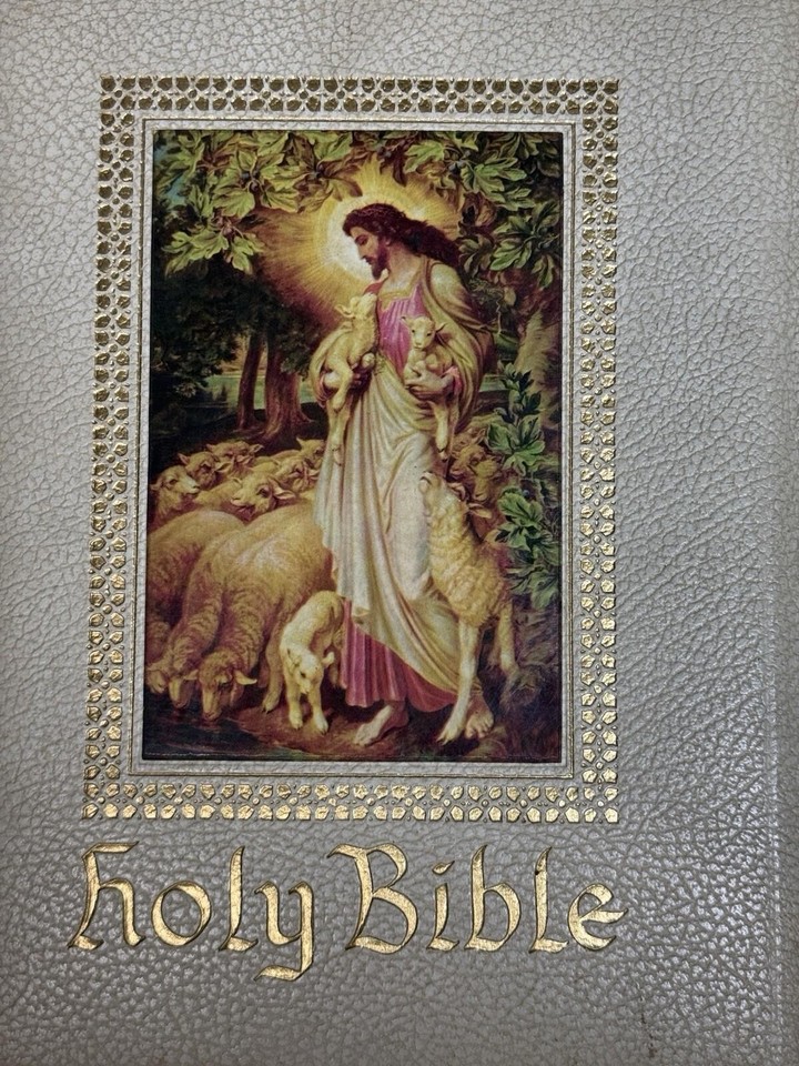 The Holy Bible Good Leader Edition KJV Illustrated 1957 Clarified ...