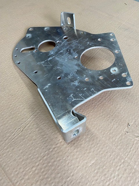 Triumph spitfire front engine plate..light weight aluminium | eBay UK