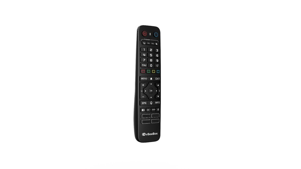 vSeeBox V6 MAX Remote control Backlight,Bluetooth and Voice control | eBay