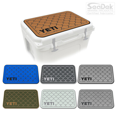 SeaDek Pad Top fits YETI 24 Roadie Cooler - Marine EVA Boat Mat - YETI Scales | eBay