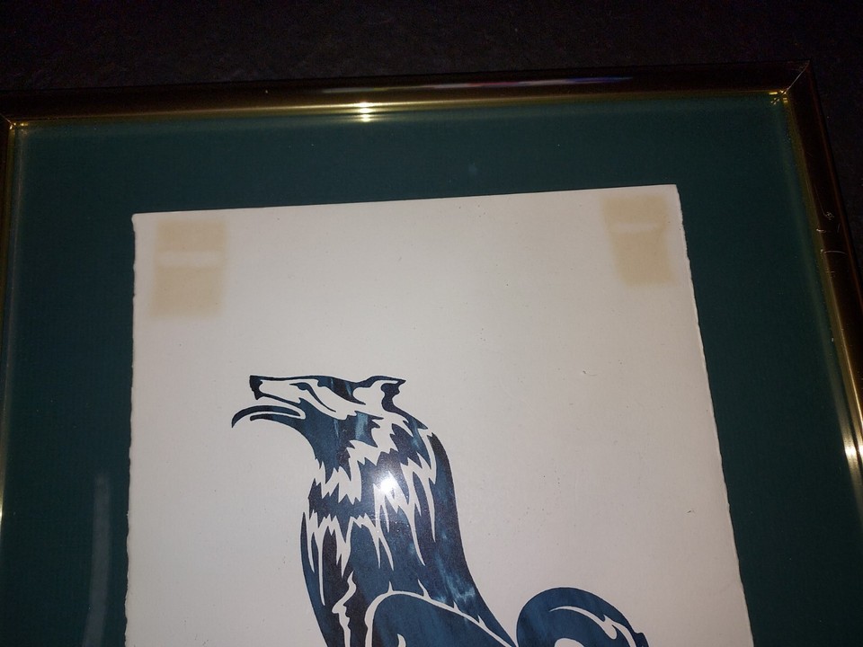 Tresham Gregg Sentinel Wolf 1991 30/60 Alaska Northwest Print | eBay