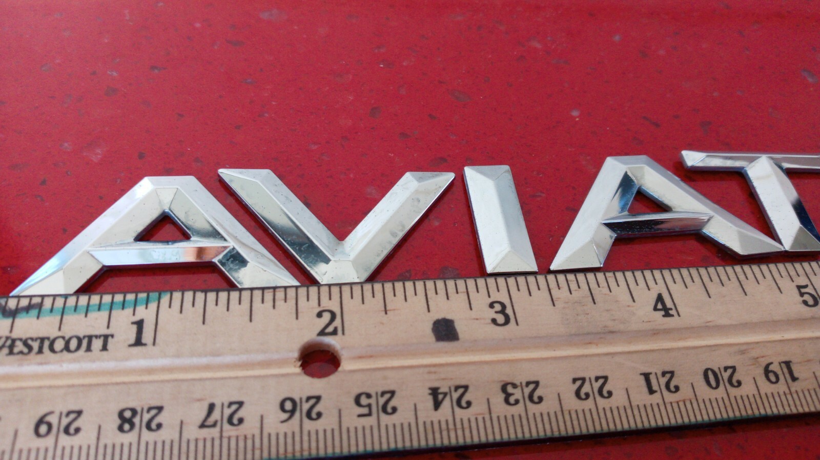 Lincoln Aviator emblem letters badge decal symbol trunk logo OEM ...