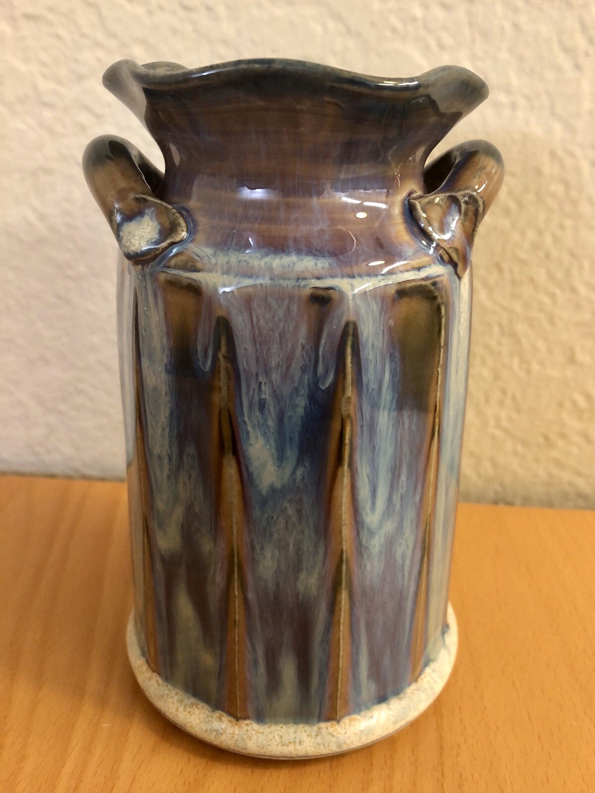 Greg Olson Art Pottery Signed California Stoneware Handmade 6.5" Tall ...