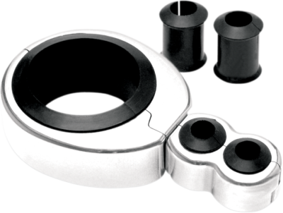 Motion Pro Chrome 1.25"-1.50" Motorcycle Clutch Throttle Cable Clamp ...