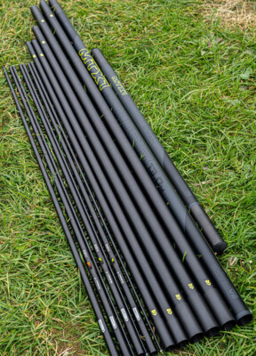 Matrix MTX1 V2 13m Pole Package Commercial Carp Fishing Pole Full Pack ...
